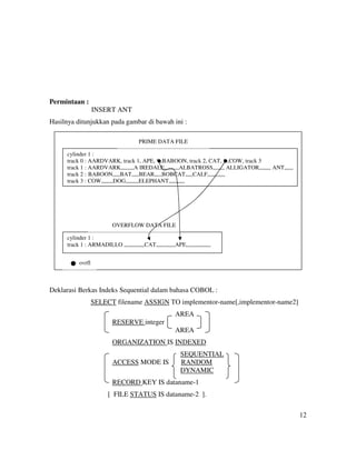 5. organisasi indeks sequential | PDF
