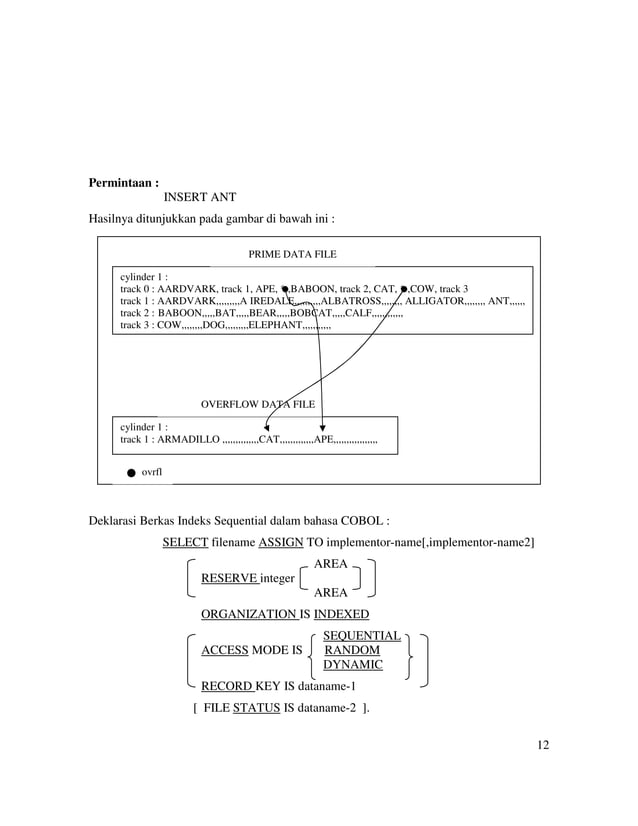 5. organisasi indeks sequential | PDF