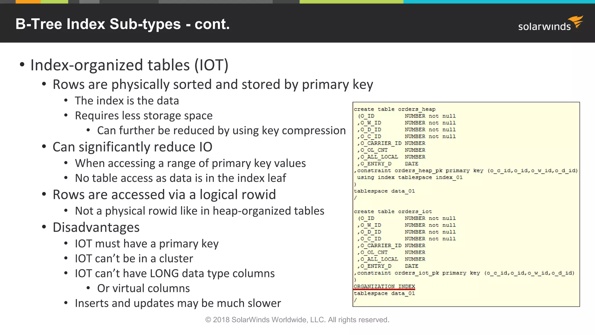 Everything You Need to Know About Oracle 12c Indexes | PPT