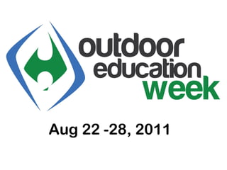 Outdoor Education Week | PPT