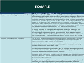 Practical Guidelines on Open Education for Academics: Modernising Higher Education via Open ...