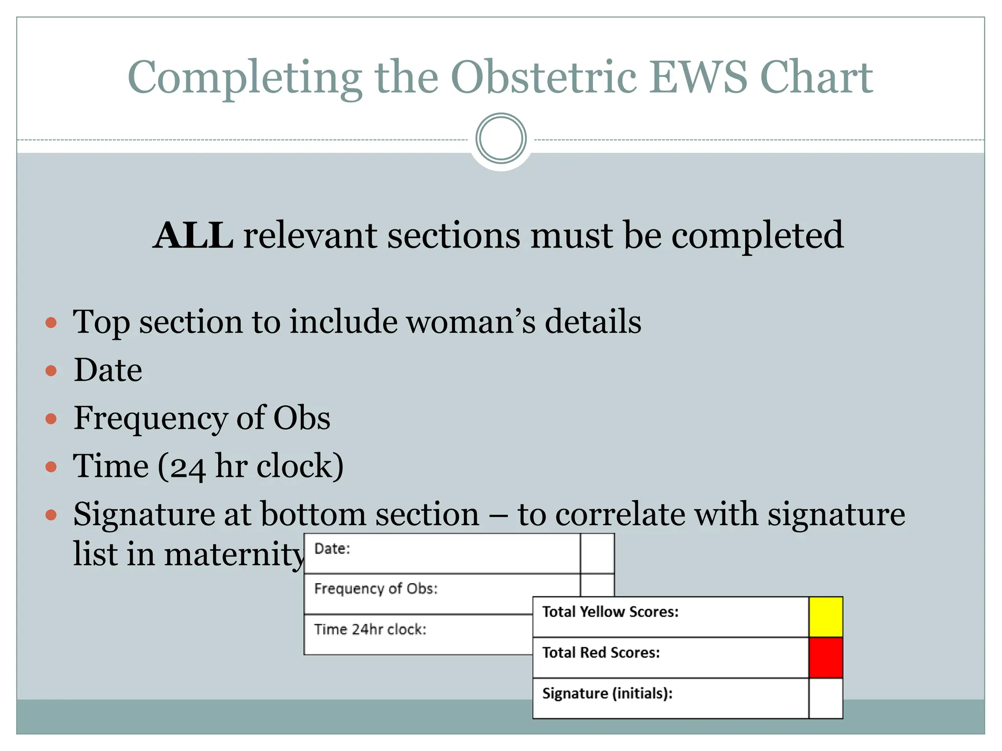 OEWS.maternity follow chart for labour ward | PPT