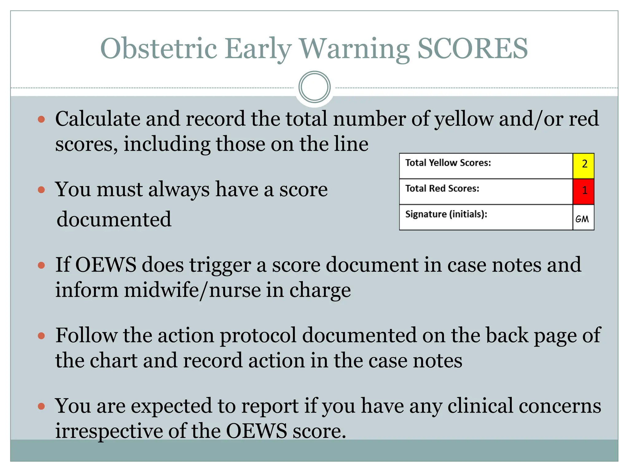OEWS.maternity follow chart for labour ward | PPT