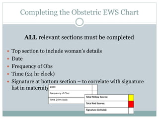 OEWS.maternity follow chart for labour ward | PPT