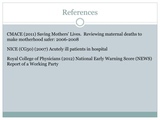 OEWS.maternity follow chart for labour ward | PPT