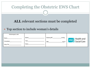 OEWS.maternity follow chart for labour ward | PPT
