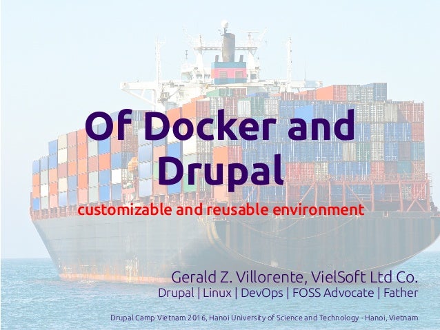 Of Docker And Drupal