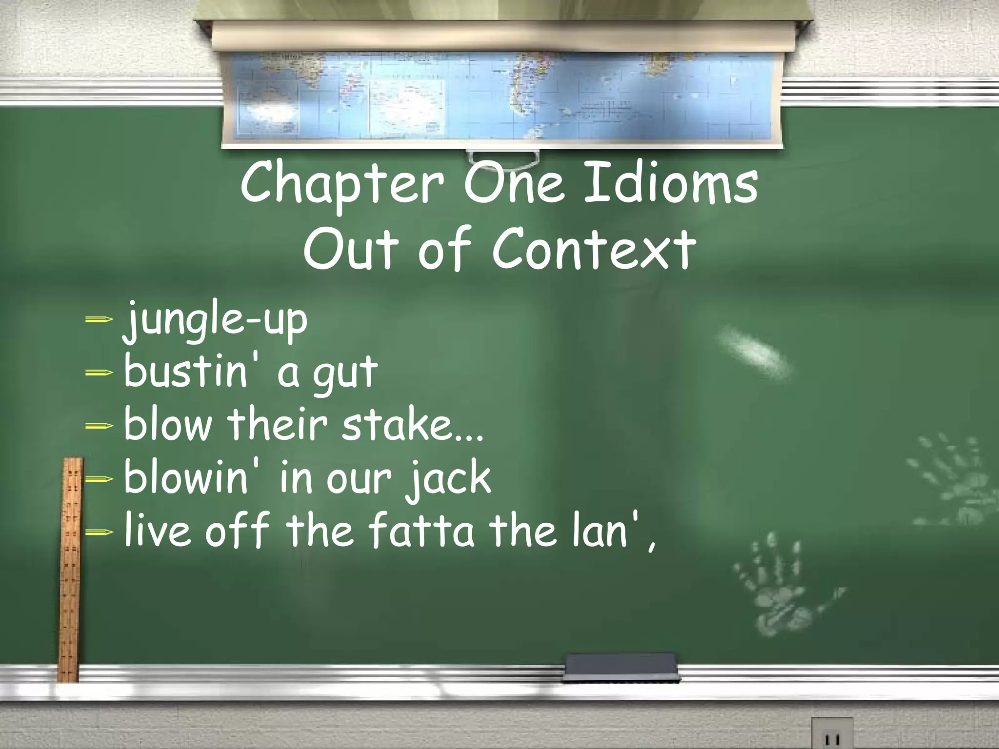 Of Mice And Men Chapt1 Idioms | PPT