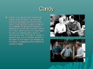 Of Mice And Men Candy Hand