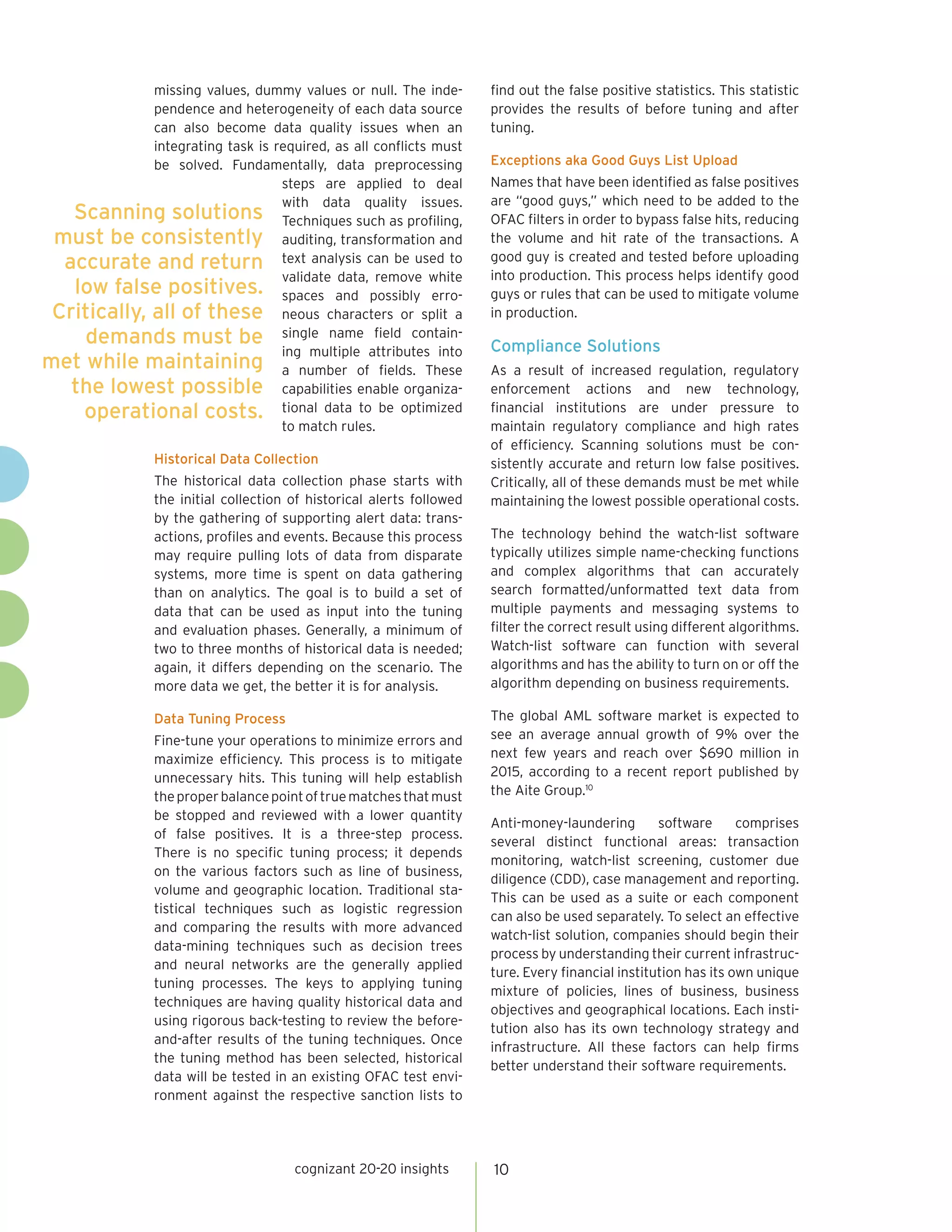 OFAC Name Matching and False-Positive Reduction Techniques | PDF