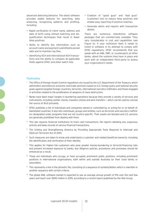 OFAC Name Matching and False-Positive Reduction Techniques | PDF