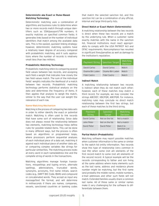 OFAC Name Matching and False-Positive Reduction Techniques | PDF