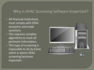 OFAC Screening Software | PDF