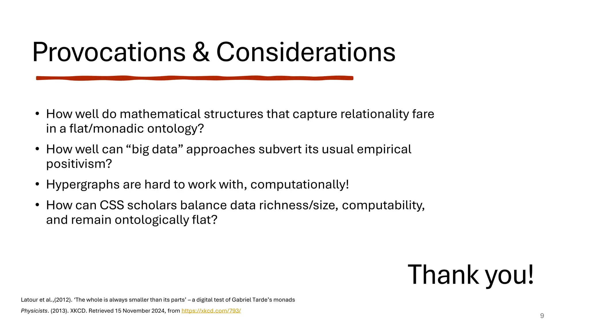 Of Actors, Networks, and Theories: Constructing a Transdisciplinary ...