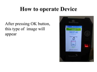 OFAMS device manual | PPT