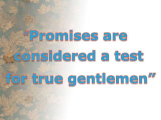 Of a promise kept (Japanese Literature) | PPTX