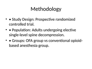 OFA_Spine_Surgery_Thesis_Protocol_PPT.pptx