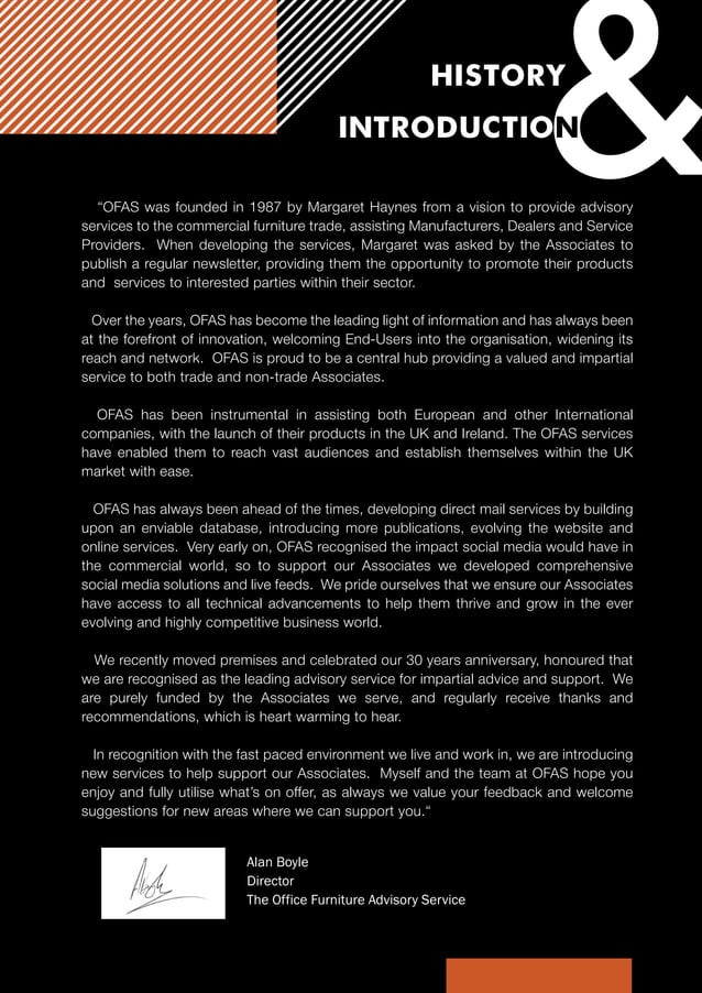 Ofas services brochure | PDF