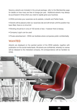 Ofas services brochure | PDF