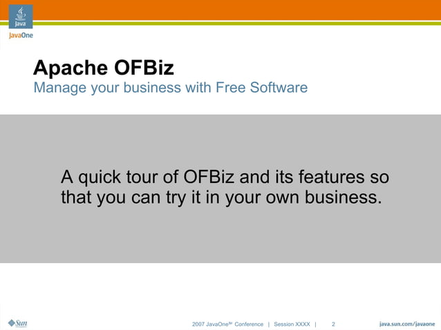Apache Ofbiz Real World Open Source Java Platform Erp Ppt
