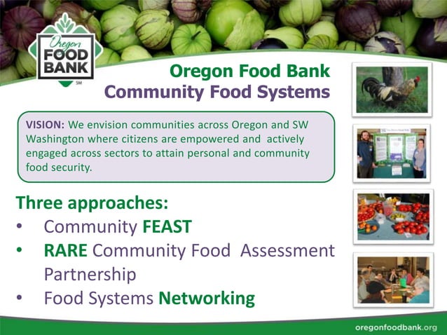 Oregon Food Bank: Fighting the Root Causes of Hunger | PPT