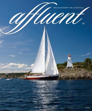 Cover of Summer Issue of Affluent Magazine | PDF