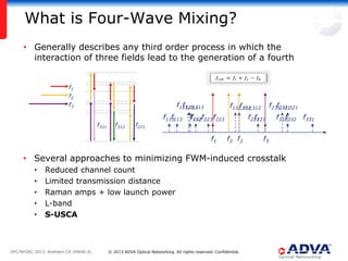 OFC/NFOEC: Measurement of Equivalent Zero-Dispersion Wavelength ...