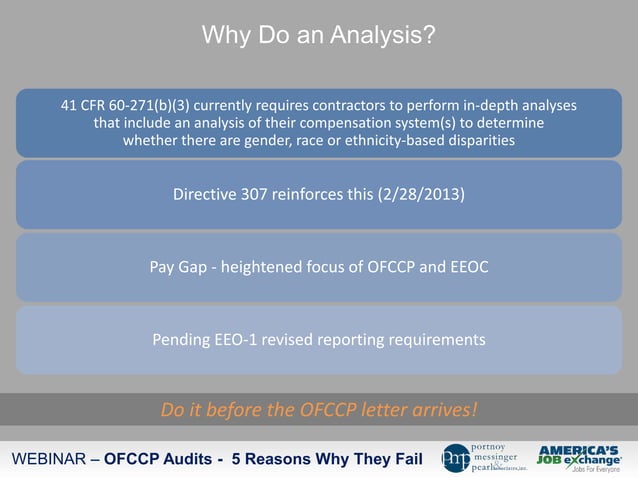 OFCCP Audits - 5 Reasons They Fail | PPT