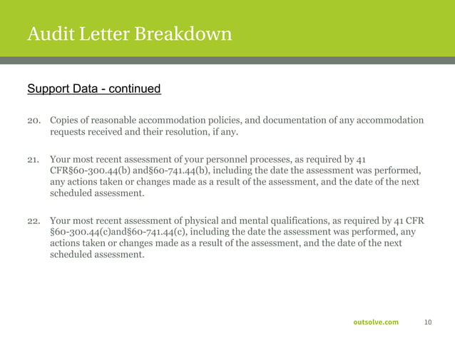 OFCCP Audits Presentation | PDF