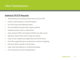 OFCCP Audits Presentation | PDF