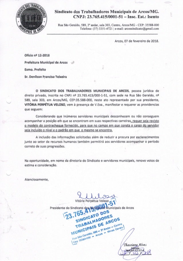 Modelo De Oficio Em Resposta A Um Juiz