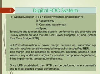 OFC link design and WDM network | PPT
