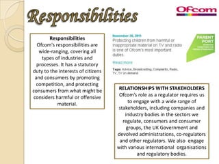 Ofcom | PPTX