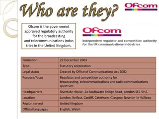 Ofcom | PPT
