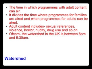 Ofcom | PPT | Telecommunications Industry | Industries