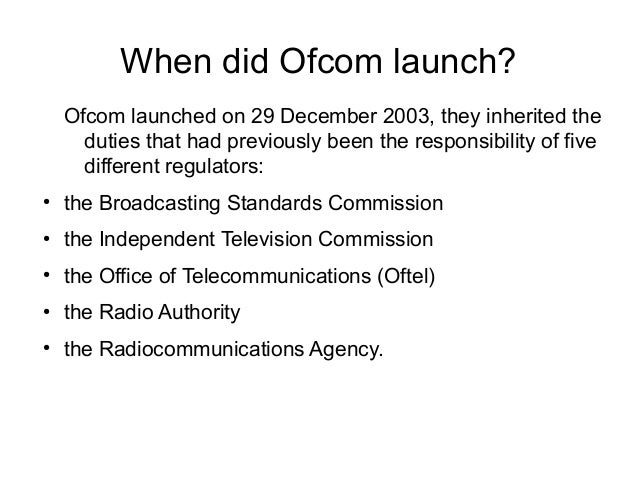 Ofcom