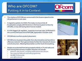 Ofcom | PPT