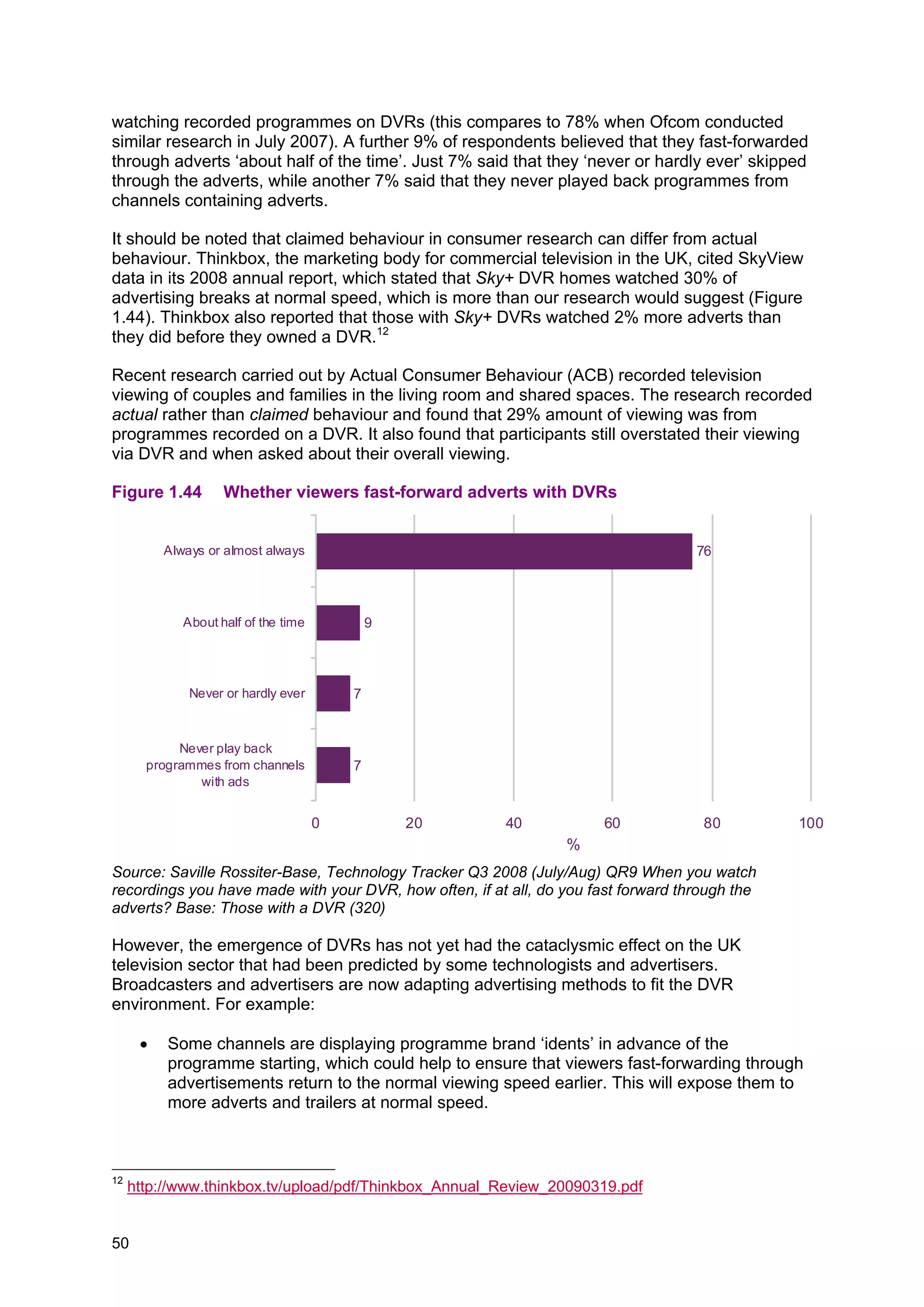 Ofcom - The Communications Market in UK 2009 | PDF