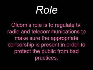 Ofcom and ipso miss crader | PPTX