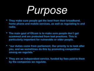 Ofcom and ipso miss crader | PPTX