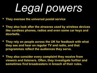 Ofcom and ipso miss crader | PPTX