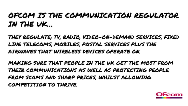 Ofcom and RAJAR research | PPT