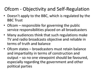 Ofcom broadcasting code new | PPT