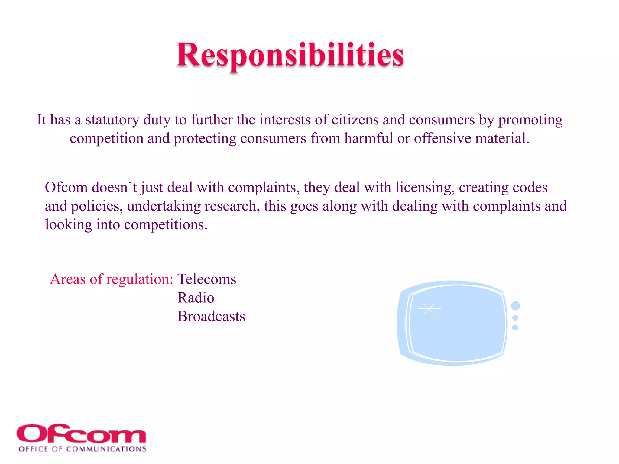 Ofcom powerpoint | PPTX