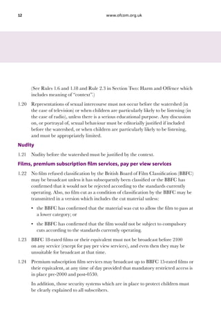 Ofcom protecting the under eighteens | PDF | Family/Children | Genres