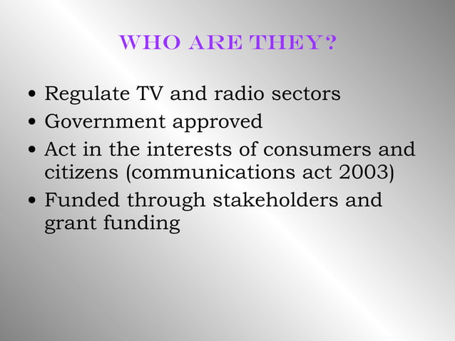 Ofcom research | PPT