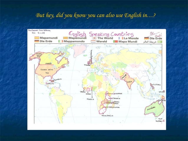 Of Countries, Nationalities And Languages | PPT