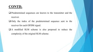 Orthogonal Frequency Division Multiplexing (OFDM) | PPTX