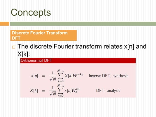 OFDM Orthogonal Frequency Division Multiplexing | PPT