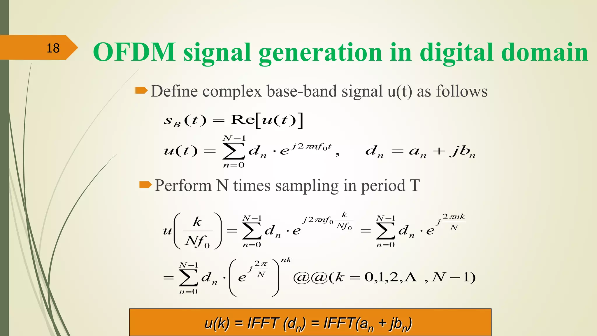 orthogonal frequency division multiplexing(OFDM) | PPTX
